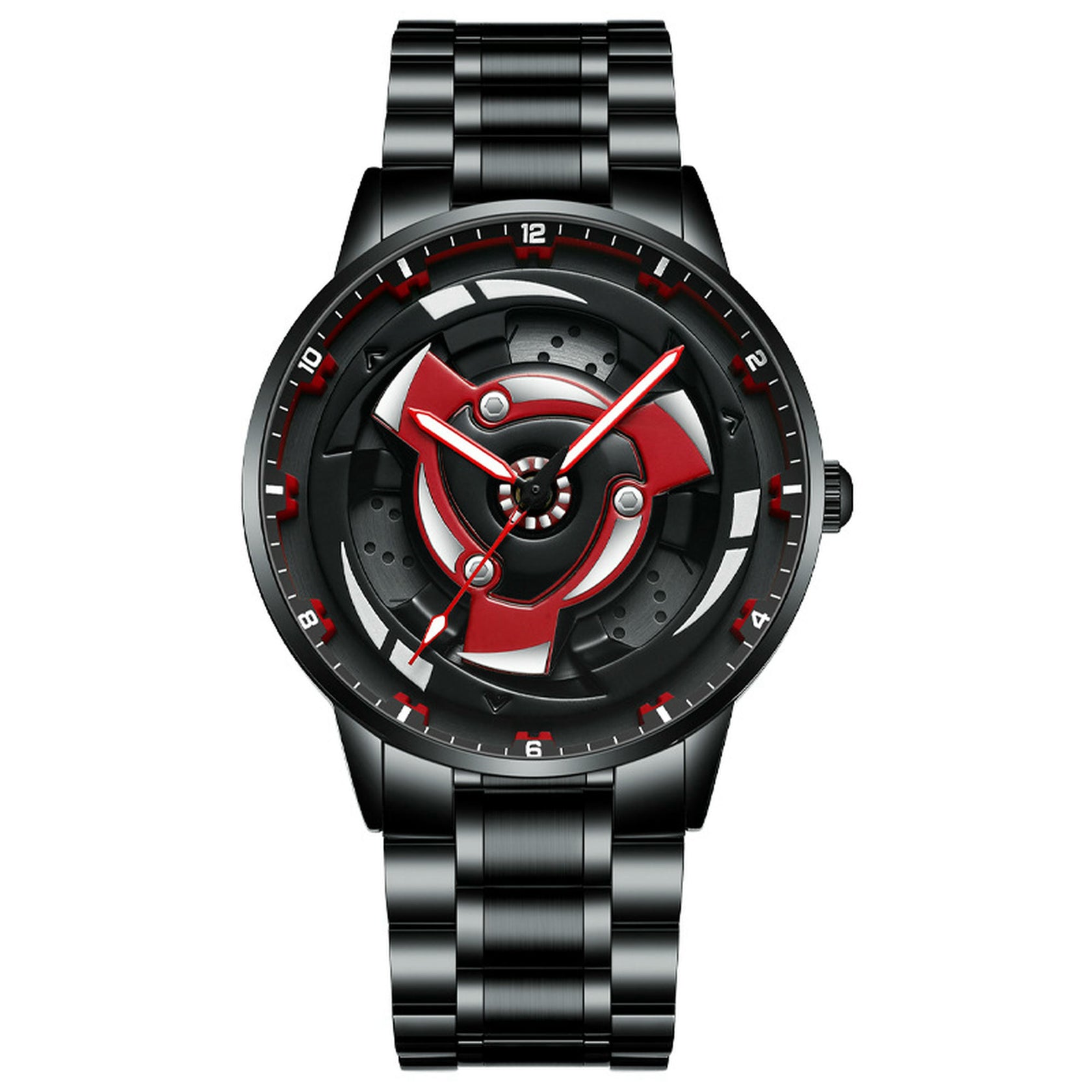 Premium Uchiha Sharingan Spinning Watch – Susanoo Steel
